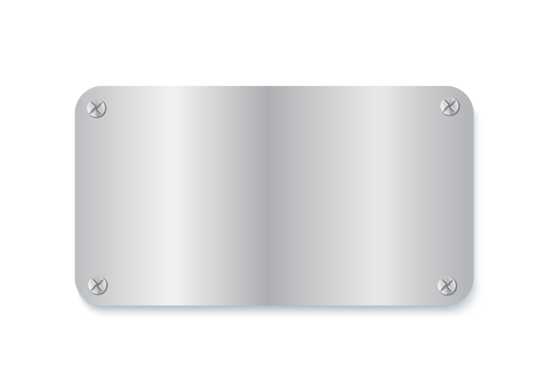 plate metal banner template 12675900 PNG