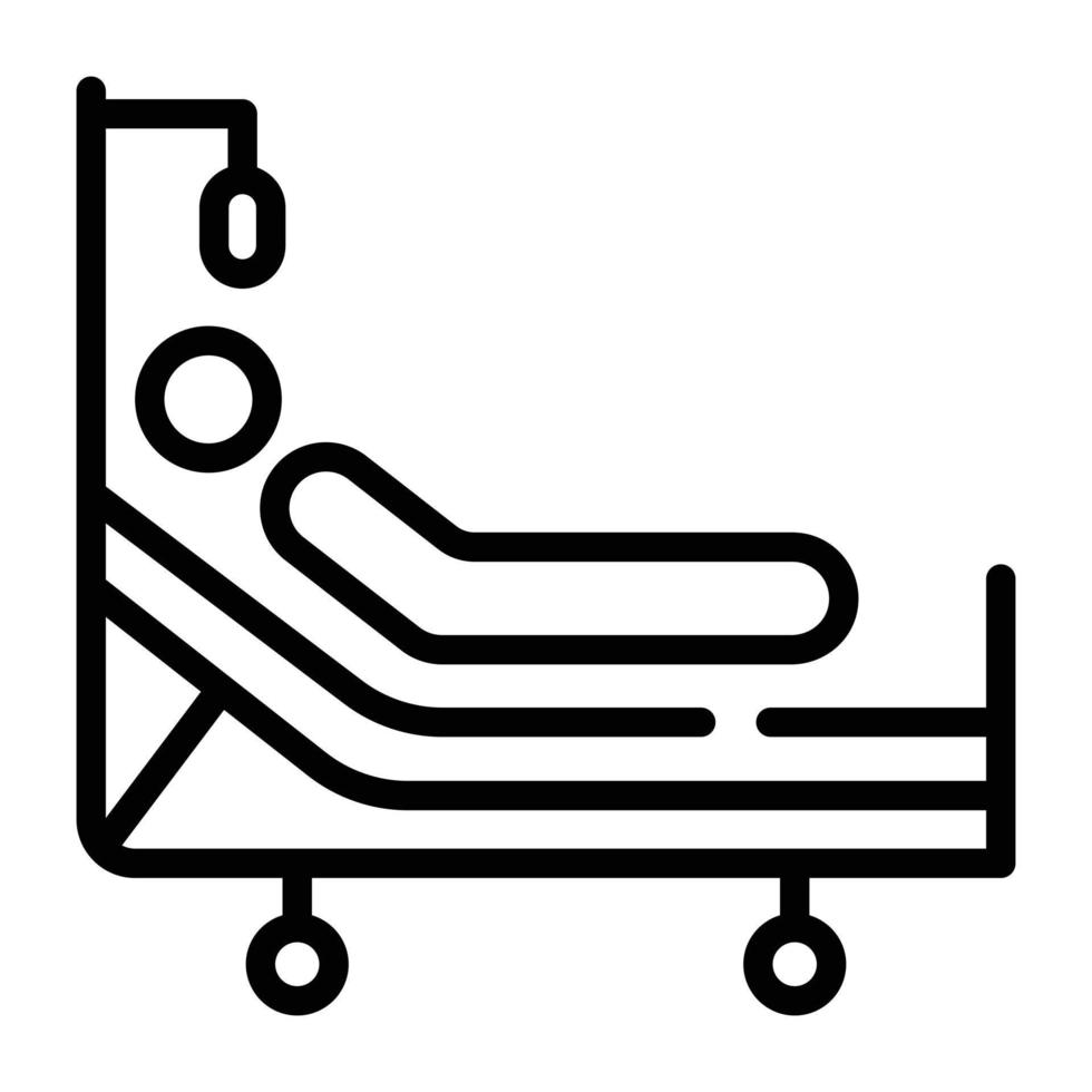 An outline icon design of stretcher 12678107 Vector Art at Vecteezy An outline icon design of stretcher 12678107 Vector Art at Vecteezy