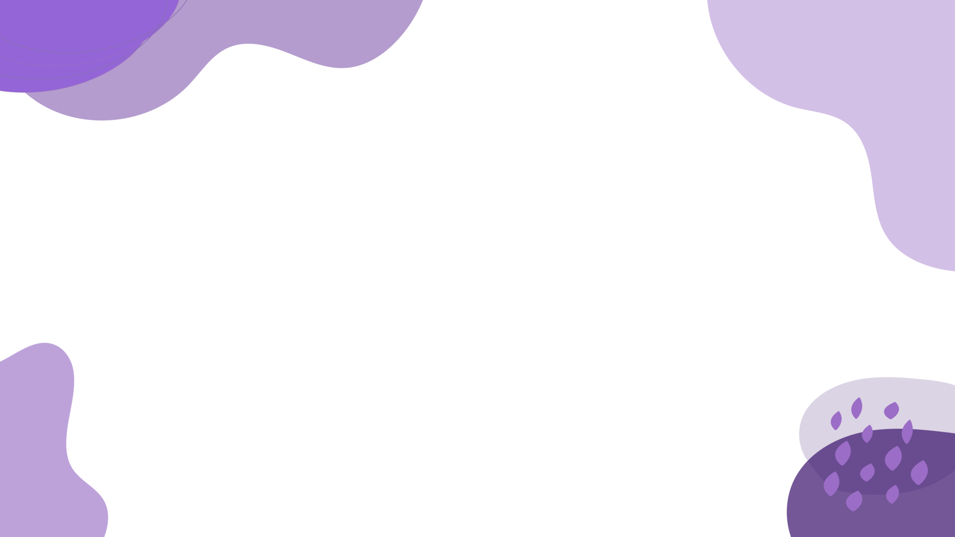 Modern Abstract Blob Minimal Frame Border Decoration 12682044 Png