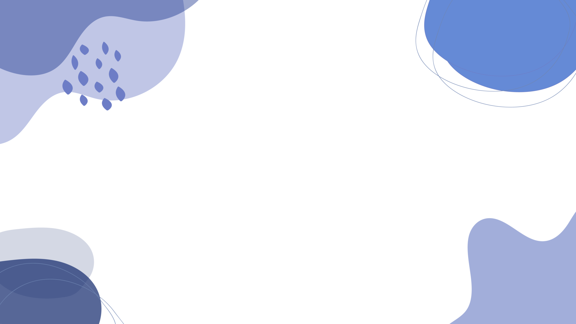 Modern Abstract Blob Minimal Frame Border Decoration 12682126 Png