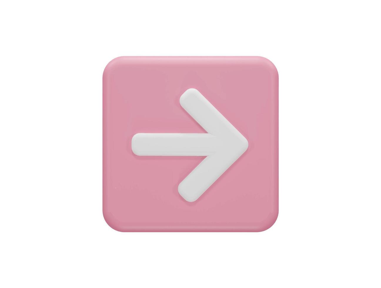 Icono De Flecha Ilustración Vectorial 3d 12689036 Vector En Vecteezy