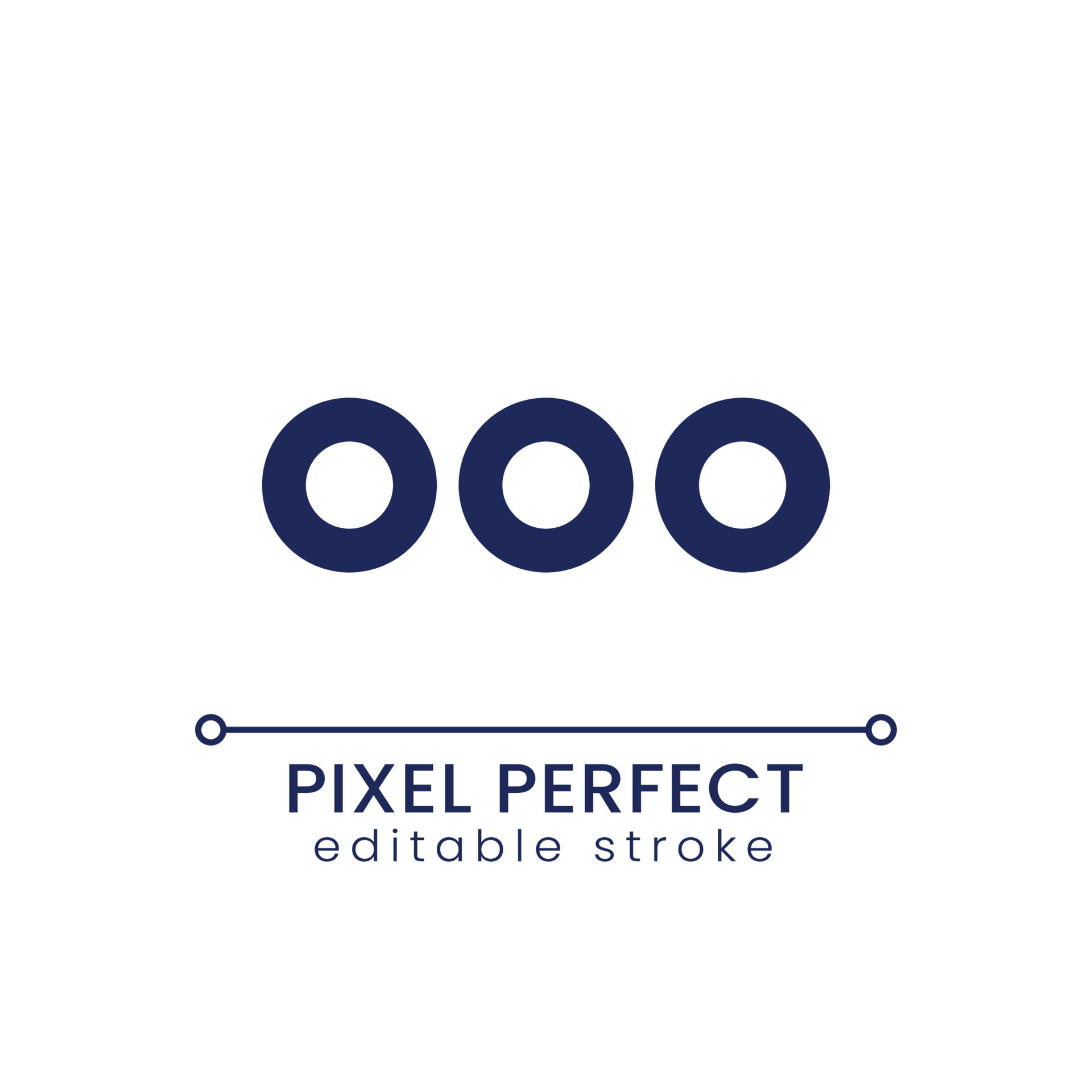 More Options Button Pixel Perfect Linear Ui Icon Interaction Website