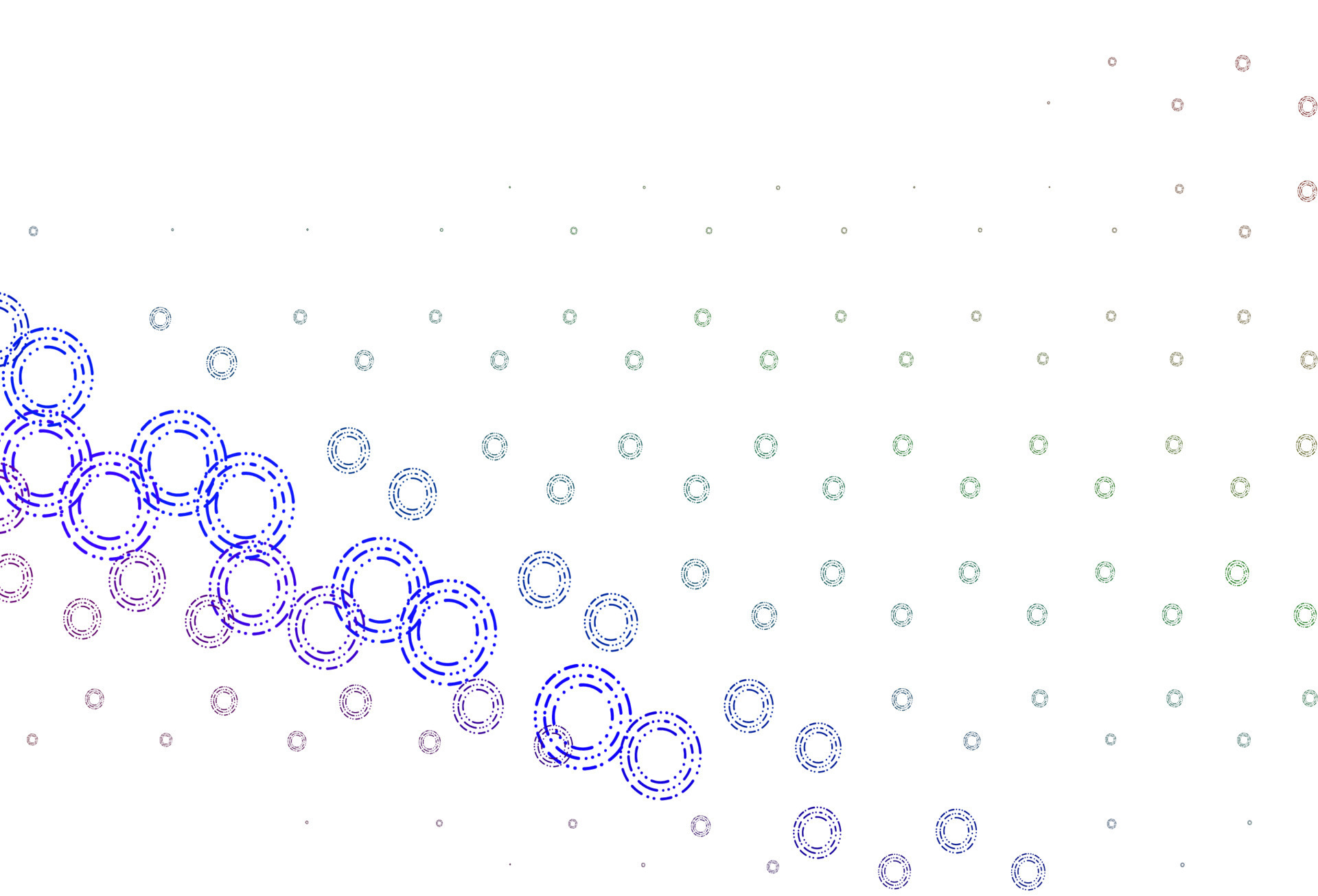 Light Multicolor Rainbow Vector Texture With Disks 12702266 Vector