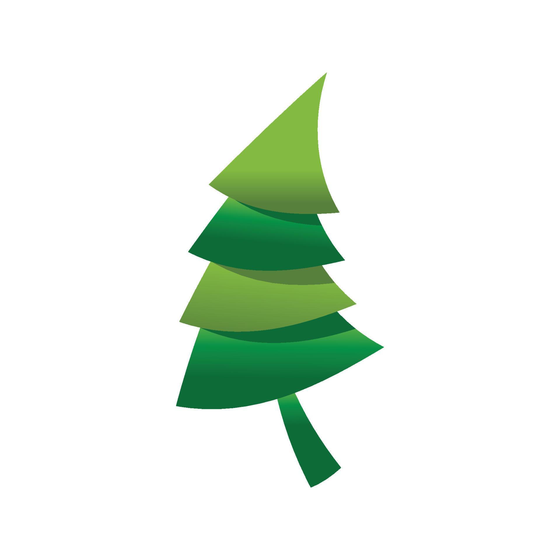Pine tree illustration vector flat design template 12702317 Vector Art ...