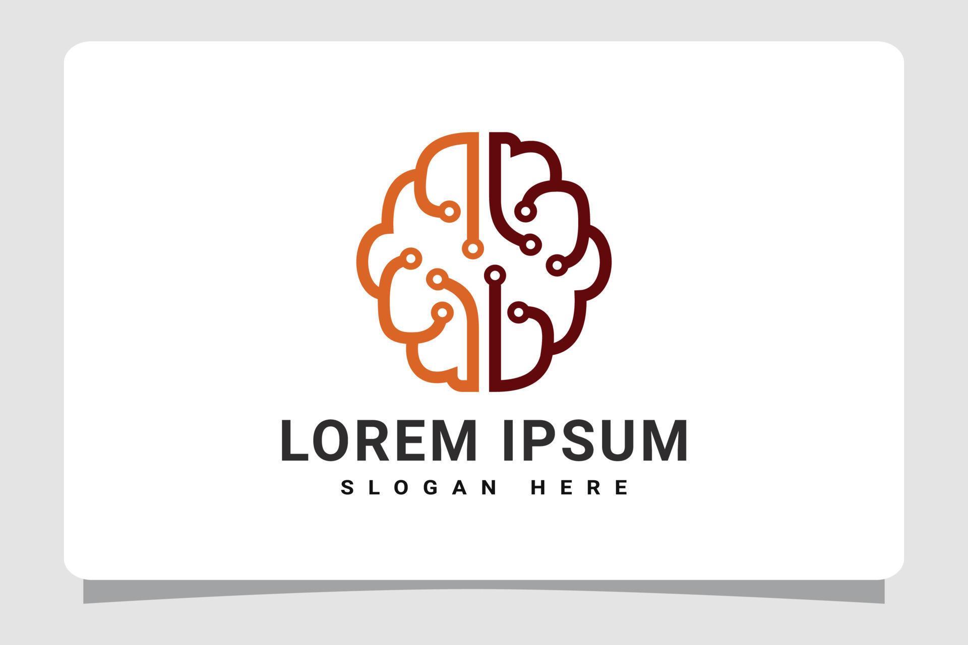 Brain Artificial Intelligence Logo Template Design Inspiration 12702968 ...
