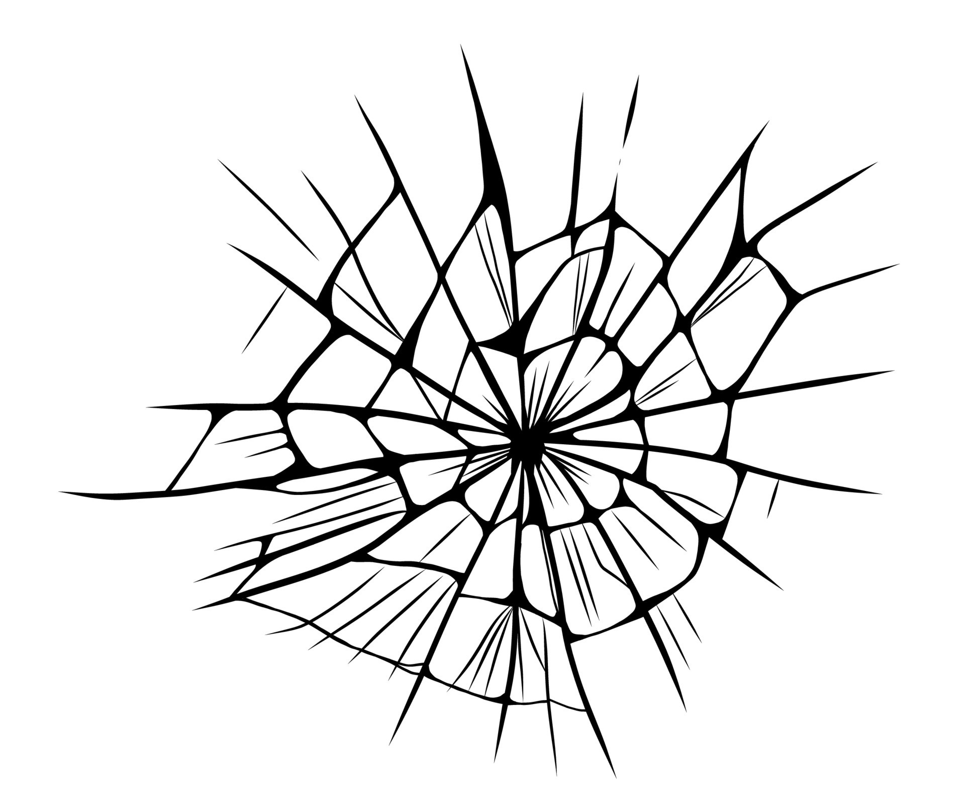 Glass Cracks Broken Ice 12703617 Vector Art At Vecteezy