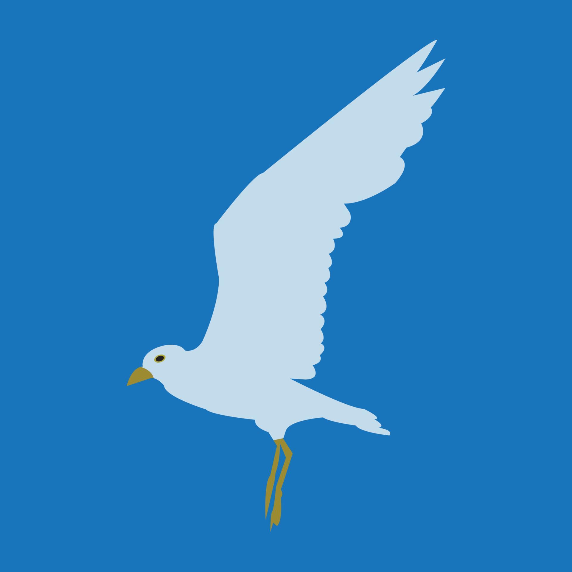 Flying Bird Vector Illustration 12704959 Vector Art at Vecteezy