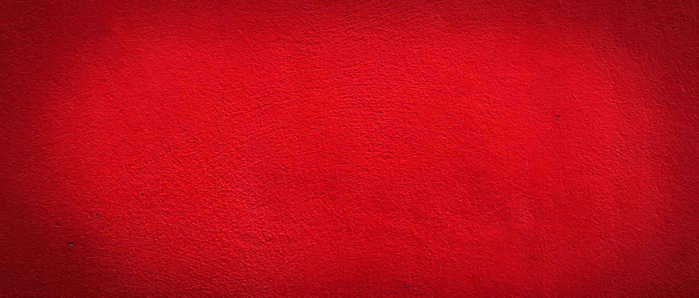 Wide panorama red wall texture for background with copy space for ...