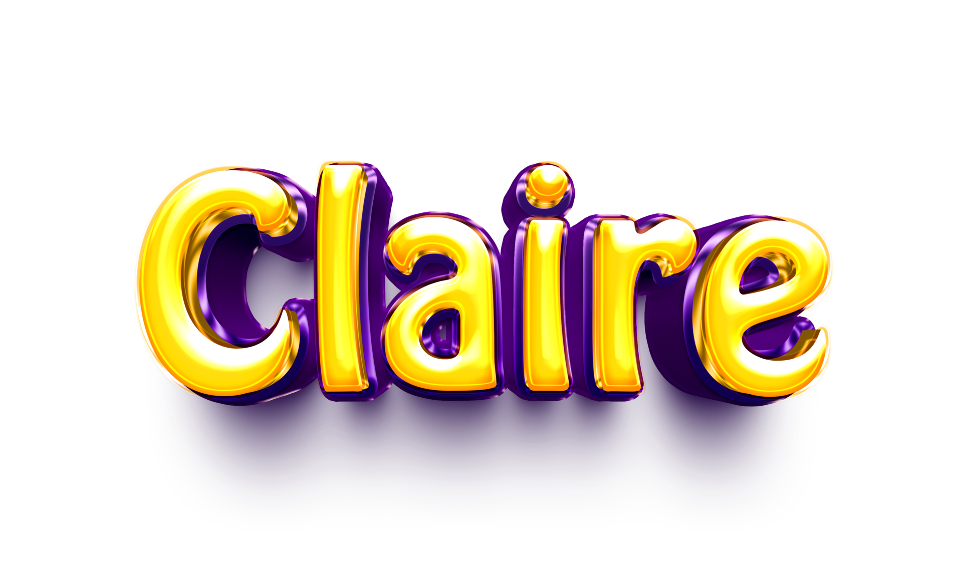 Name Of Girls Bubbly Celebration Decoration Hanging Air Balloon Shiny