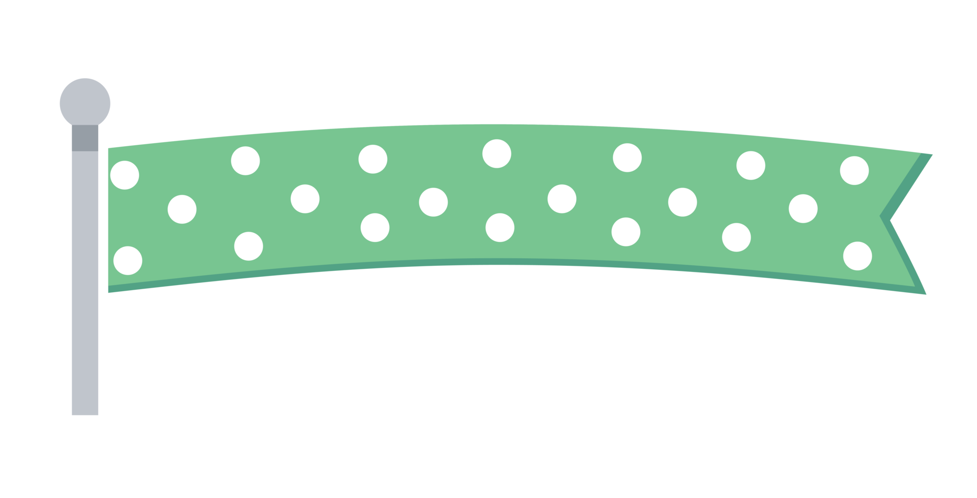 Pastel Ribbon Banner Illustration 12707669 Png