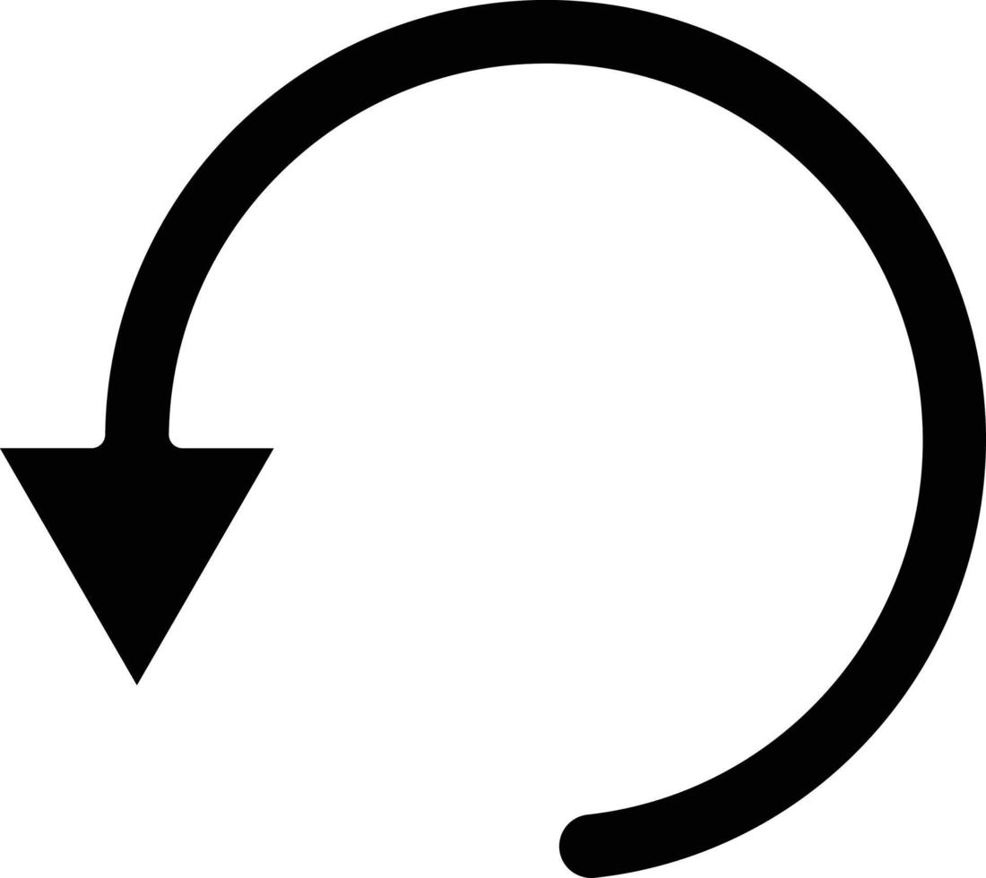 Undo Icon Style 12708185 Vector Art at Vecteezy