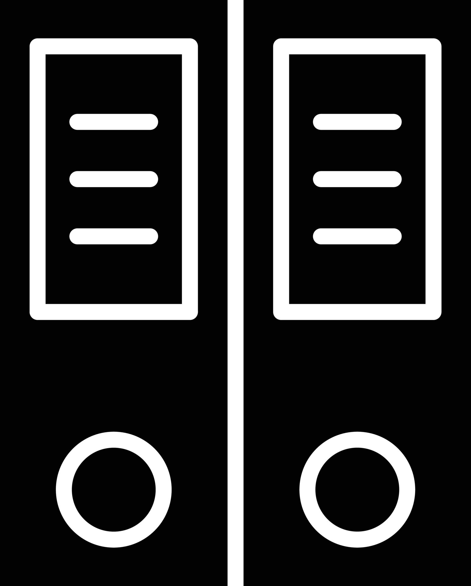 Binder Icon Style 12708246 Vector Art at Vecteezy