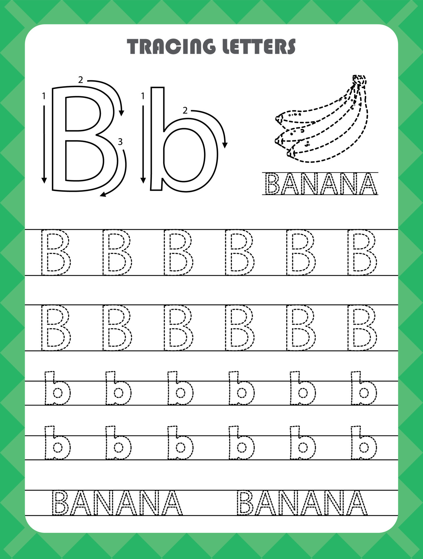 Trace letters of English alphabet and fill colors Uppercase and ...