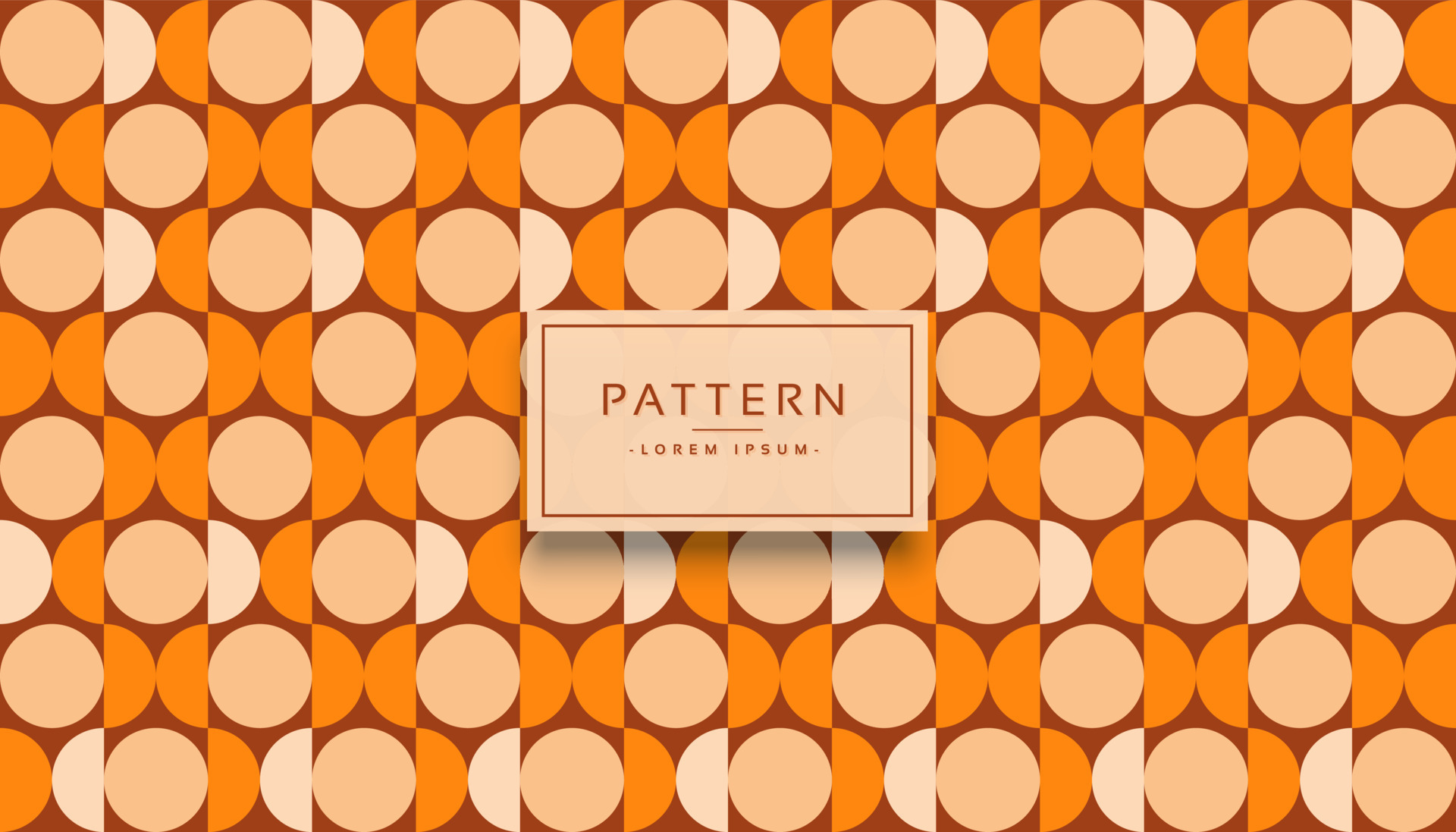 Abstract circle pattern vector art 12710181 Vector Art at Vecteezy