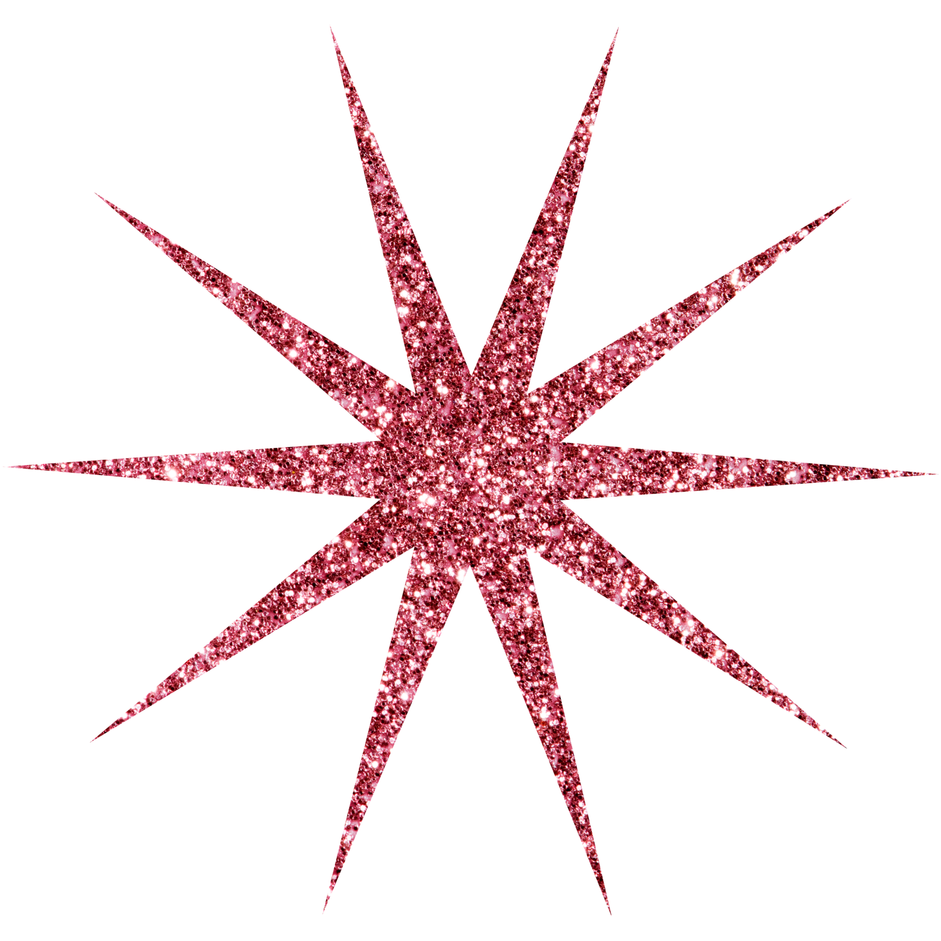 Shiny glitter star. Celestial element. Transparent PNG Clipart 12716099 PNG