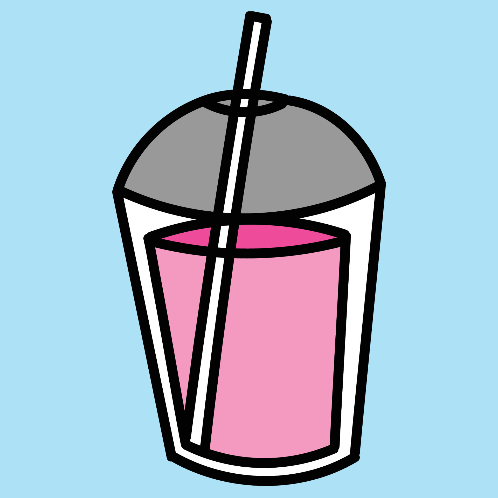 Cold Drink Glass 12717744 Vector Art At Vecteezy