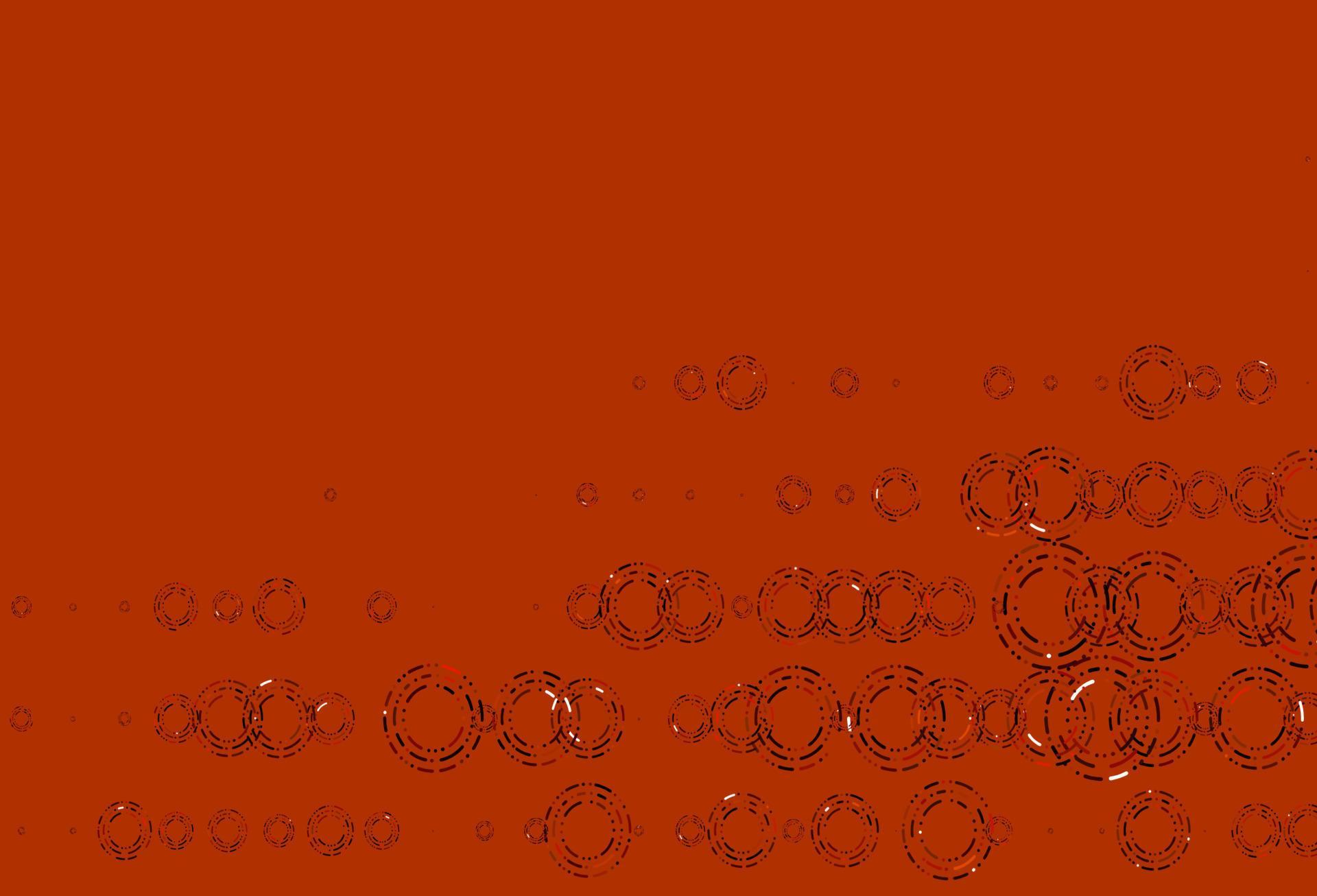 Light Orange Vector Layout With Circle Shapes 12718236 Vector Art At