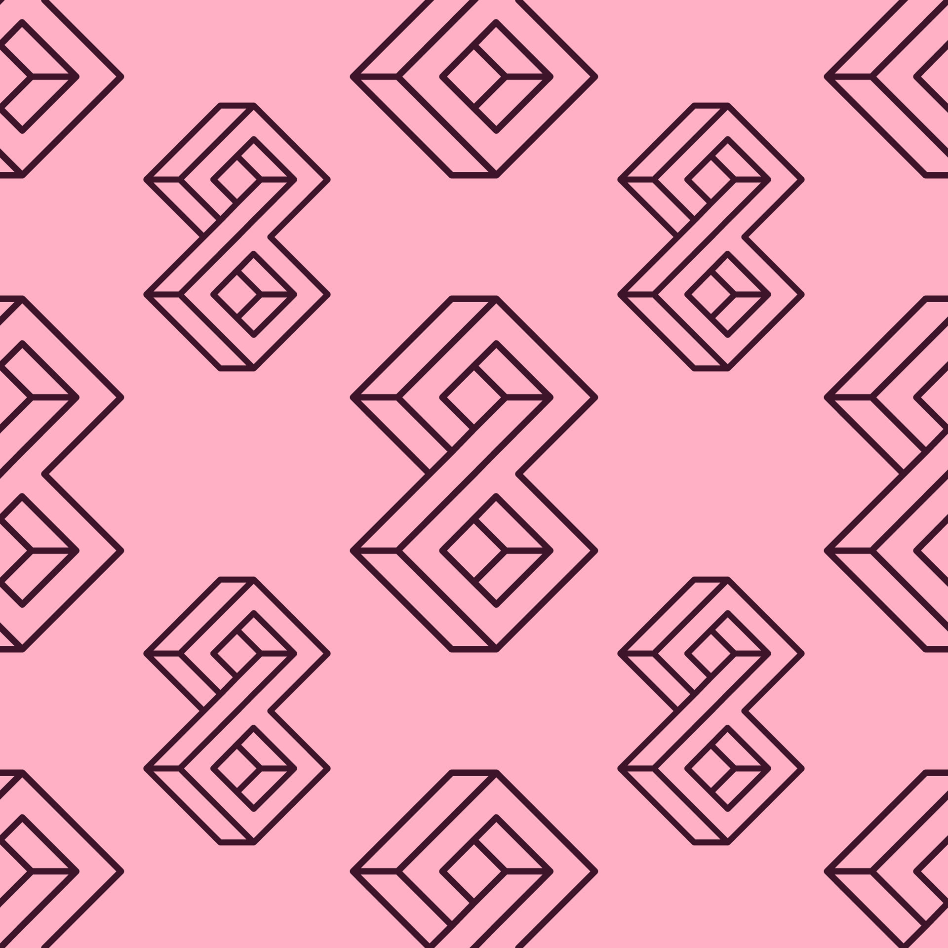 Vector Seamless Pattern Of Infinity Symbol On Pink Background For vector-seamless-pattern-of-infinity-symbol-on-pink-background-for