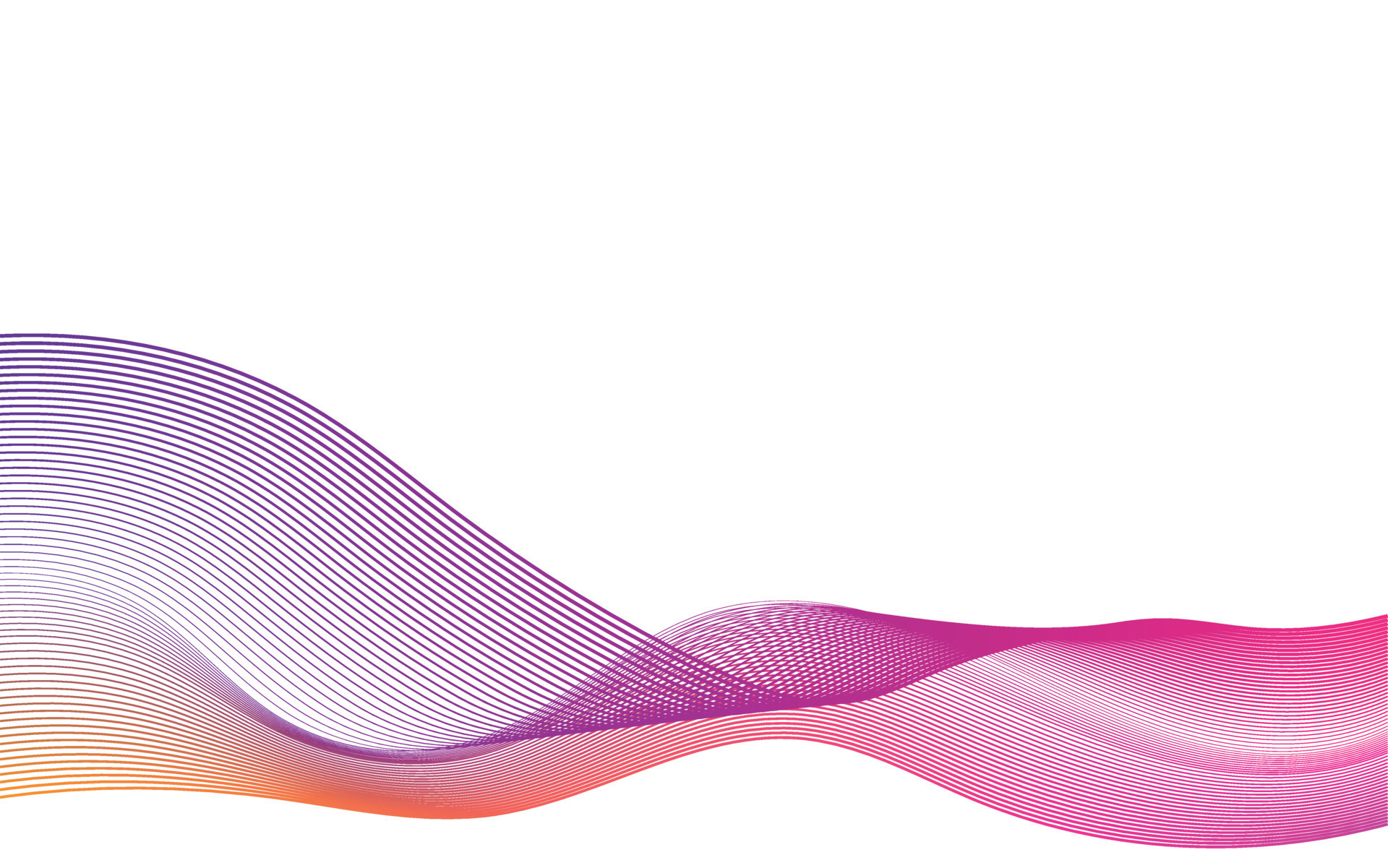 Abstract wave element for design. Digital frequency track equalizer. Stylized line art ...