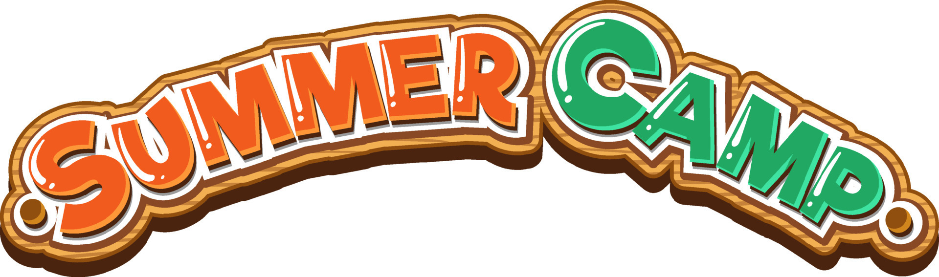 Font design for word summer camp 12724241 Vector Art at Vecteezy Font design for word summer camp 12724241 Vector Art at Vecteezy