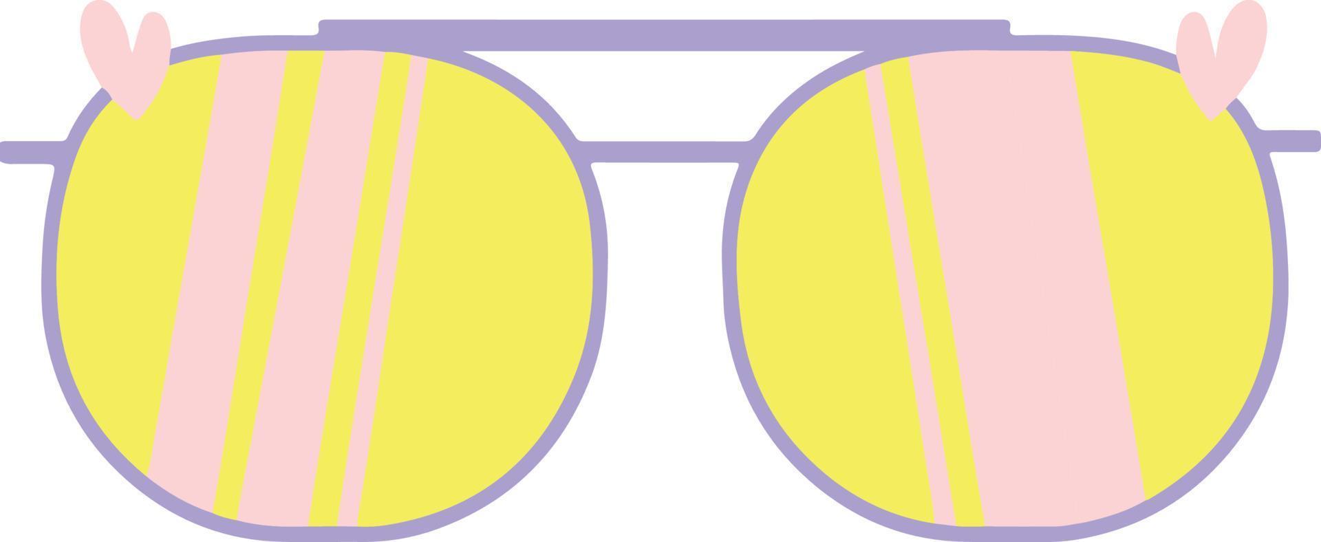 Funky Glasses Retro Items Illustration 12735350 Vector Art At Vecteezy