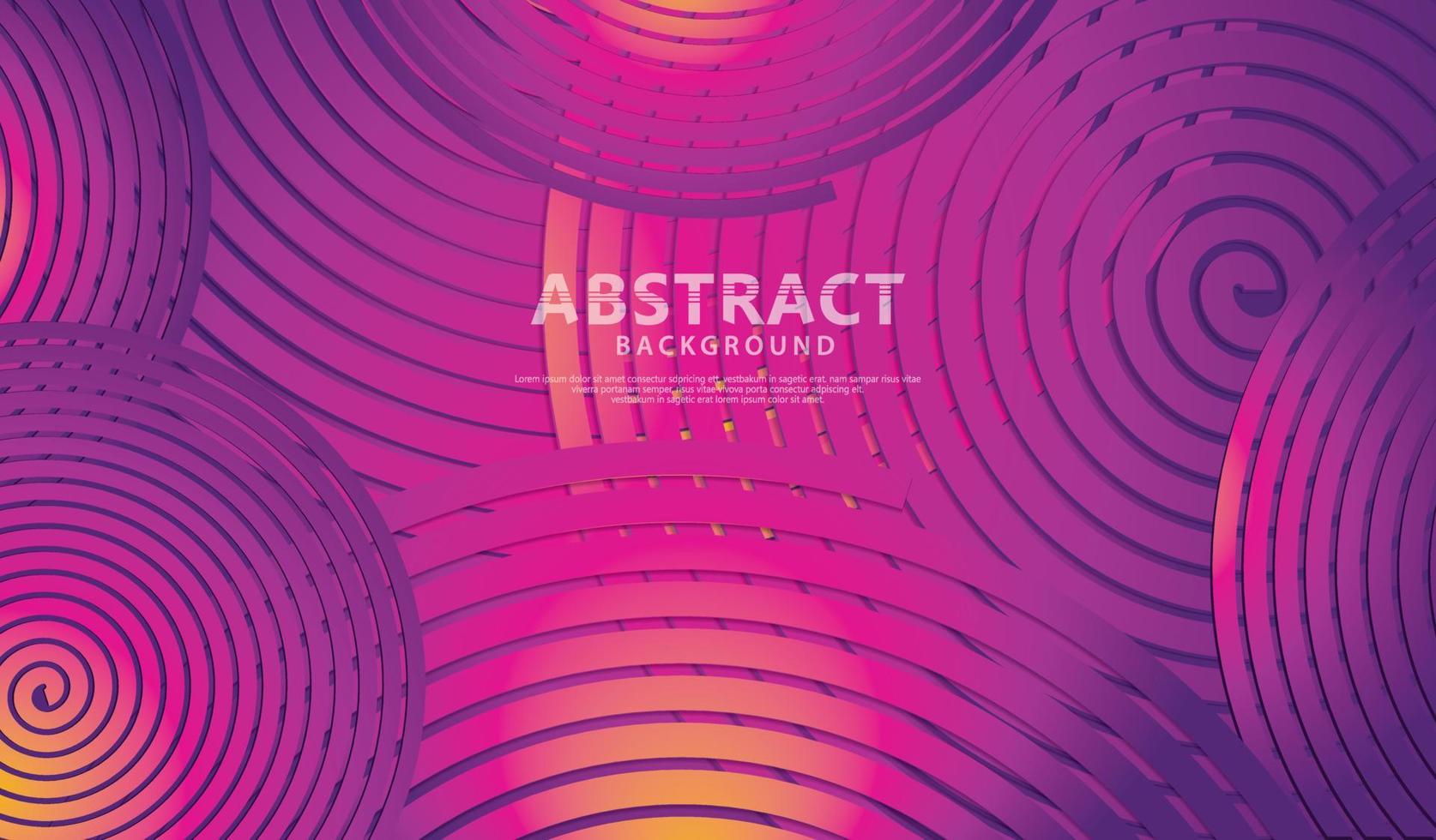 Abstract background with geometric gradient circles 12737648 Vector Art ...