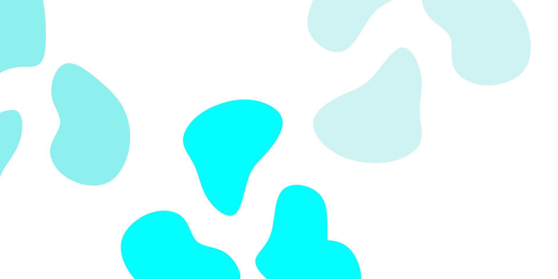 Light Blue Green Vector Pattern With Abstract Shapes 12738063 Vector