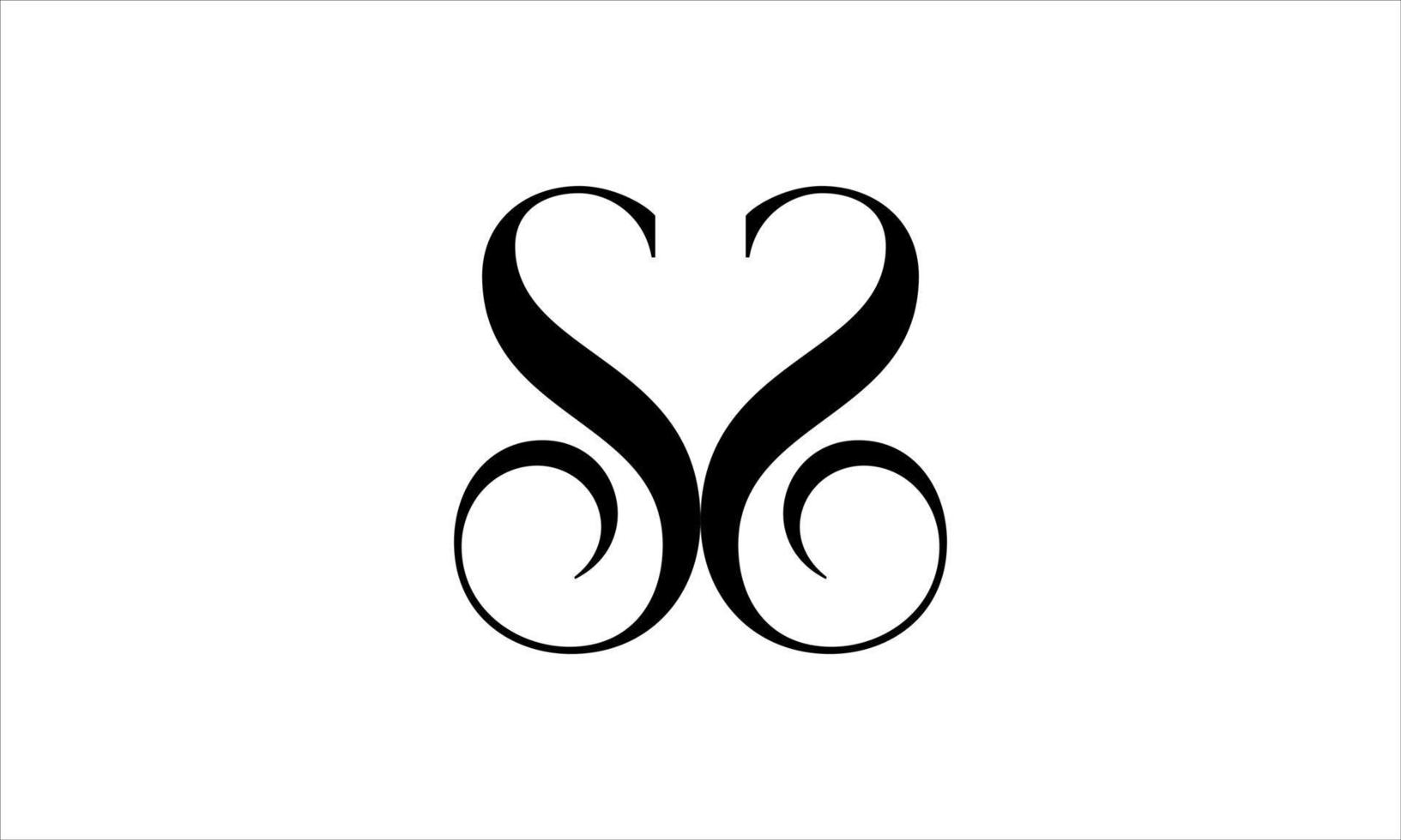 Ss Logo Design Initial Ss Letter Logo Icon Design Vector Pro Vector 12738842 Vector Art At