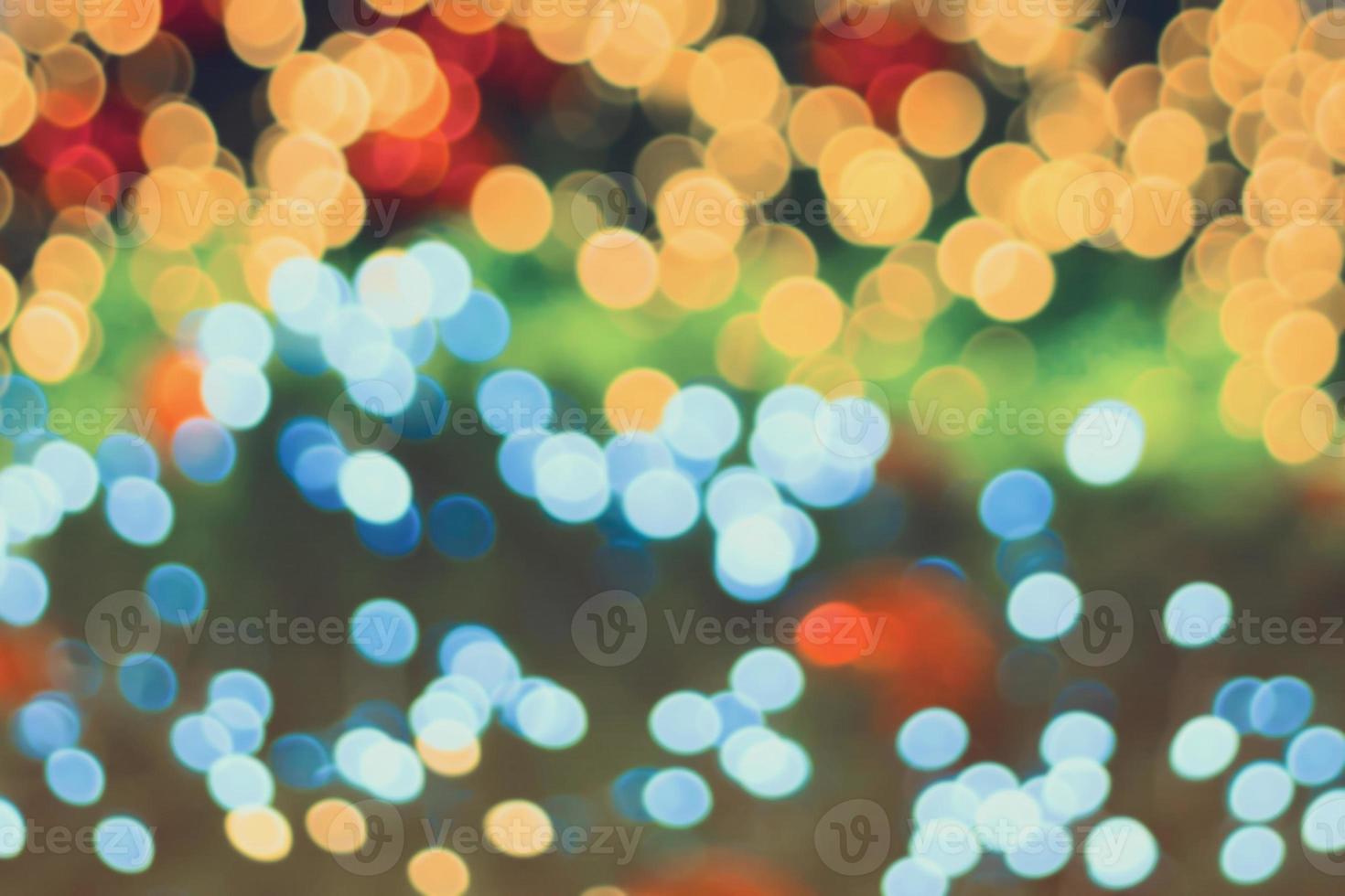 christmas tree with bokeh light blurred background 12739330 Stock Photo at Vecteezy