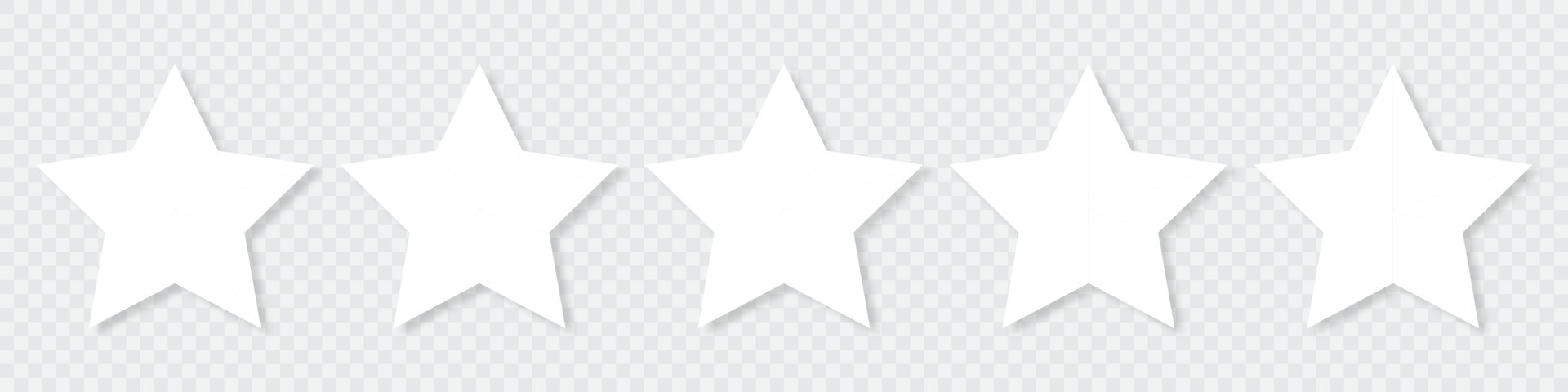 White five stars quality rating icons. 5 stars icon. Five star sign ... White five stars quality rating icons. 5 stars icon. Five star sign ...