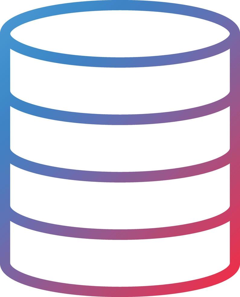 Database Icon Style 12741022 Vector Art at Vecteezy