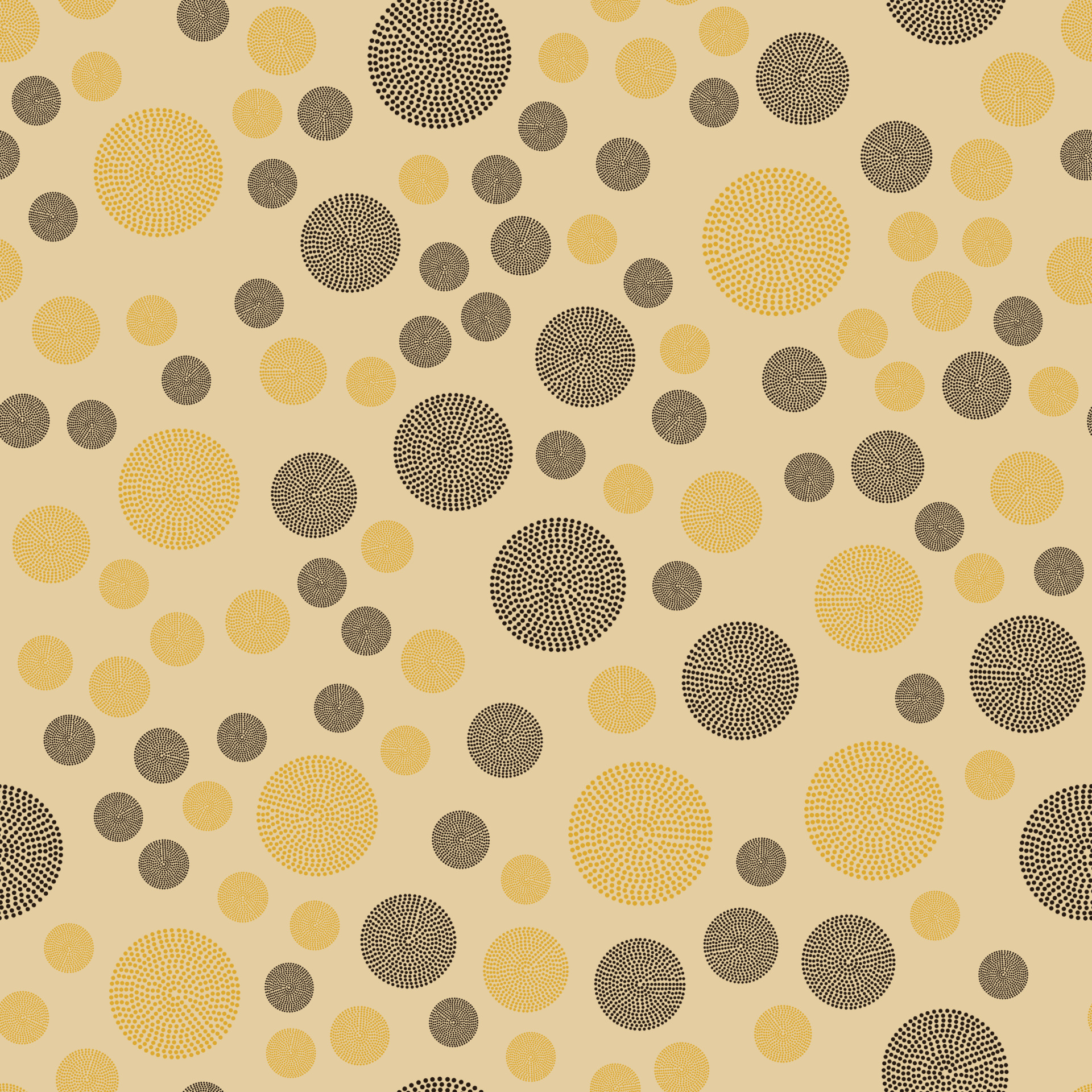 Retro polka dot pattern and circles 12743400 Vector Art at Vecteezy