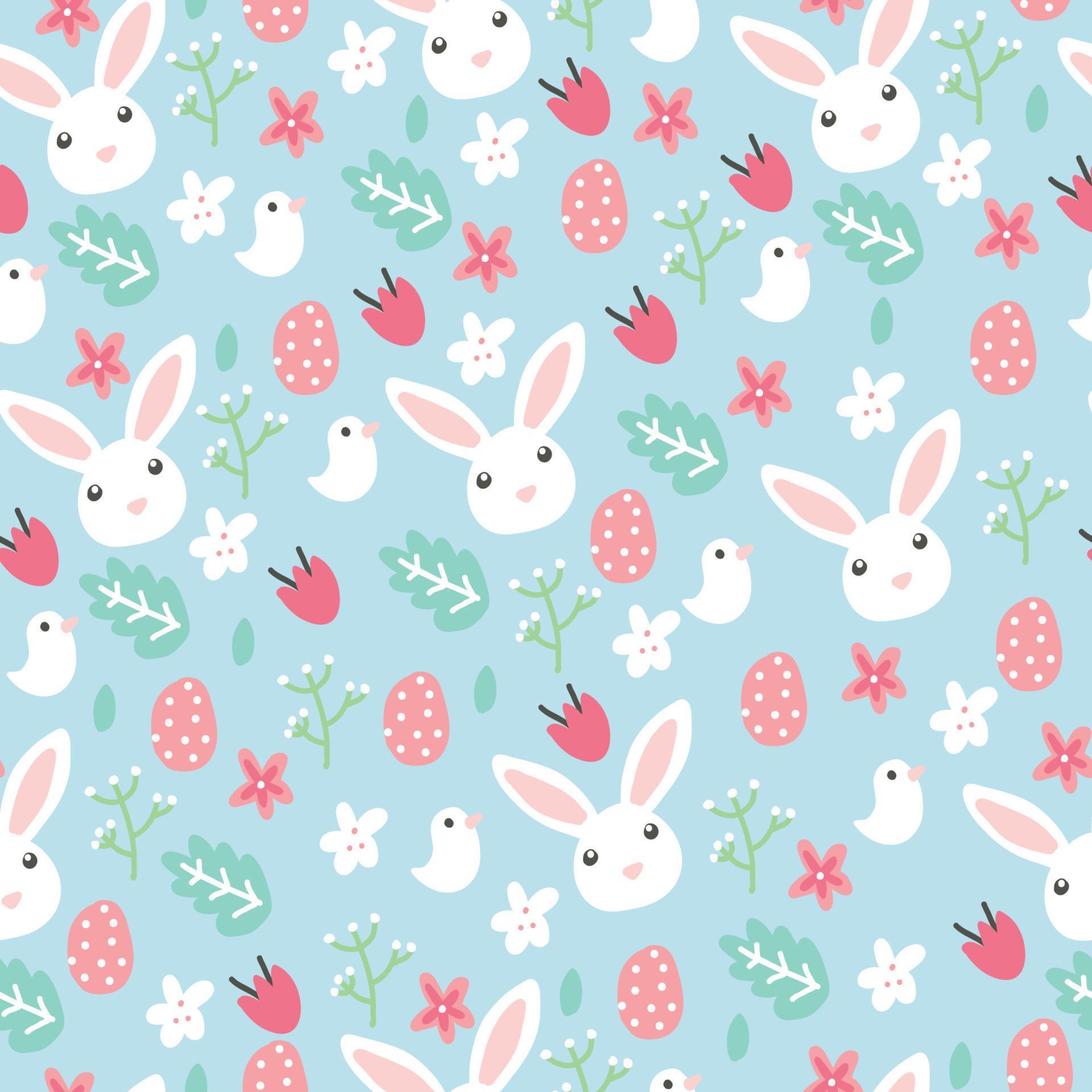 Super Cute Easter Pattern 12743897 Vector Art at Vecteezy