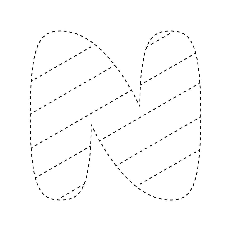 Letter N Tracing Worksheet For Kids 12746829 Vector Art At Vecteezy letter-n-tracing-worksheet-for-kids-12746829-vector-art-at-vecteezy