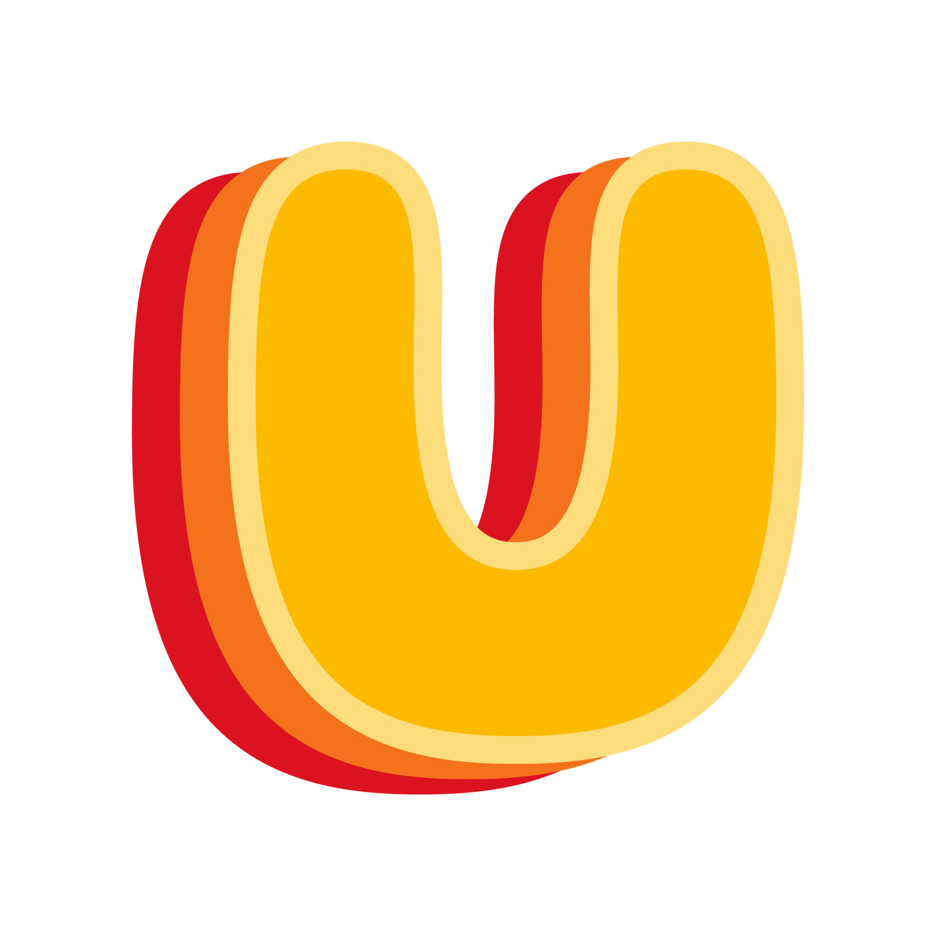 Letter U Orange, vector illustration 12748145 Vector Art at Vecteezy Letter U Orange, vector illustration 12748145 Vector Art at Vecteezy