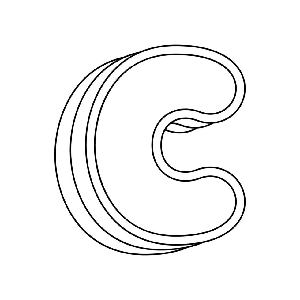Coloring Page With Letter C For Kids 12748298 Vector Art At Vecteezy Coloring Page With Letter C For Kids 12748298 Vector Art At Vecteezy