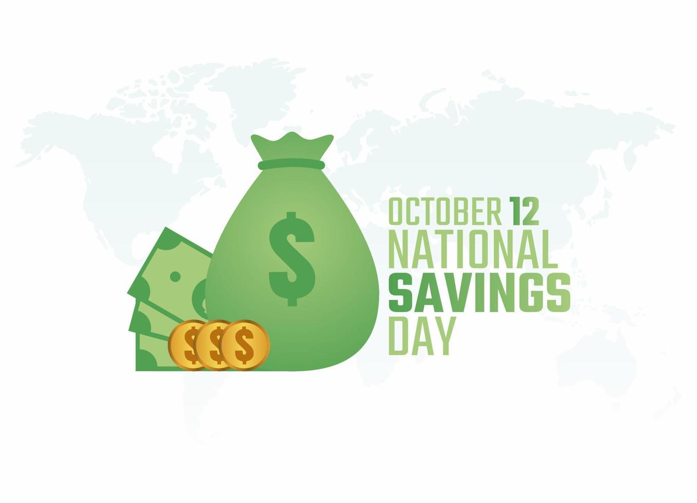 vector graphic of national savings day good for national savings day ... vector graphic of national savings day good for national savings day ...