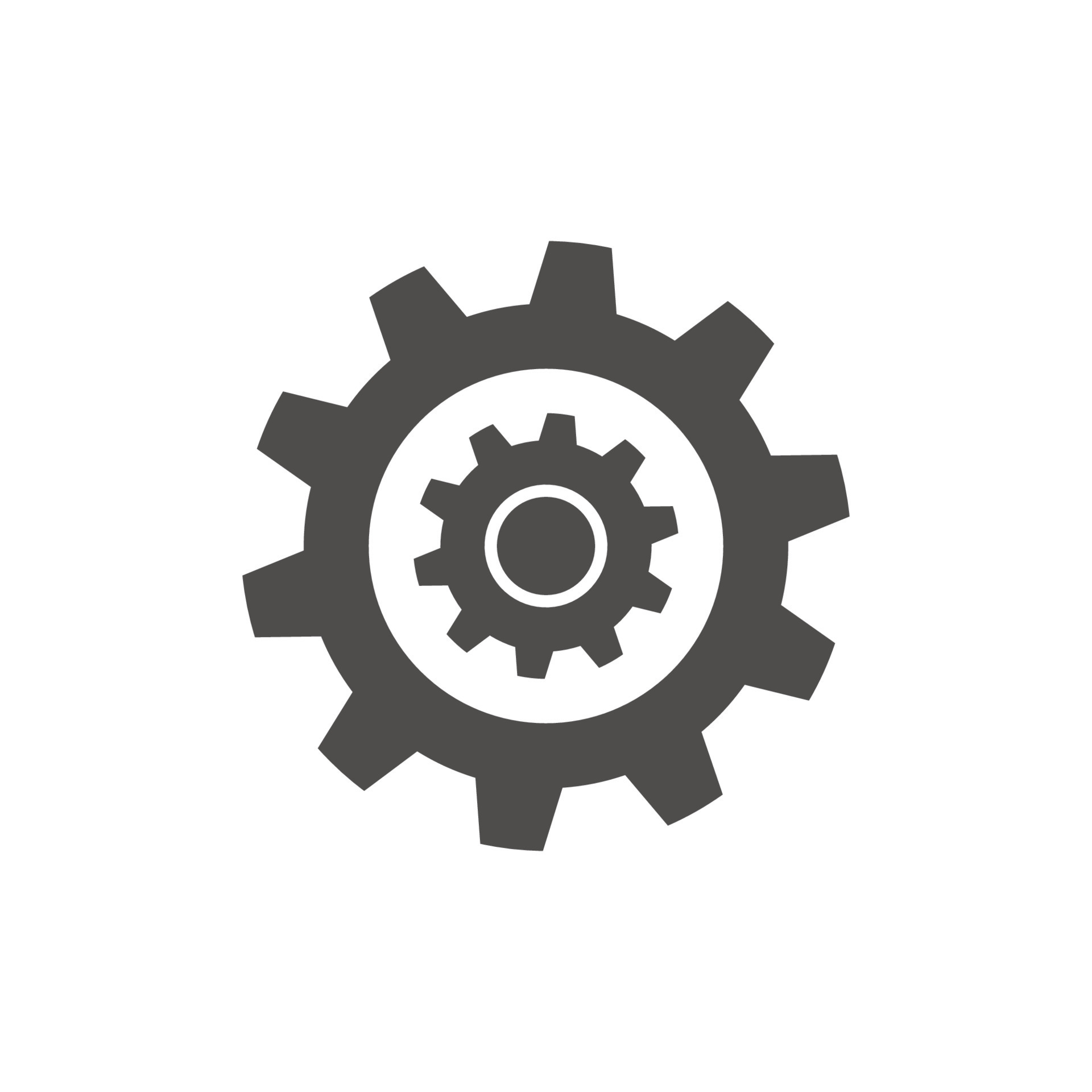 Gear Vector Icon Illustration Design 12757181 Vector Art at Vecteezy