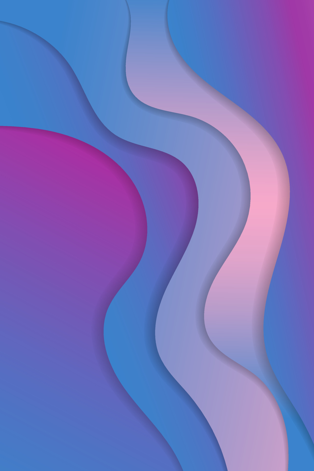 abstract wave background design illustration 12759913 Vector Art at ...