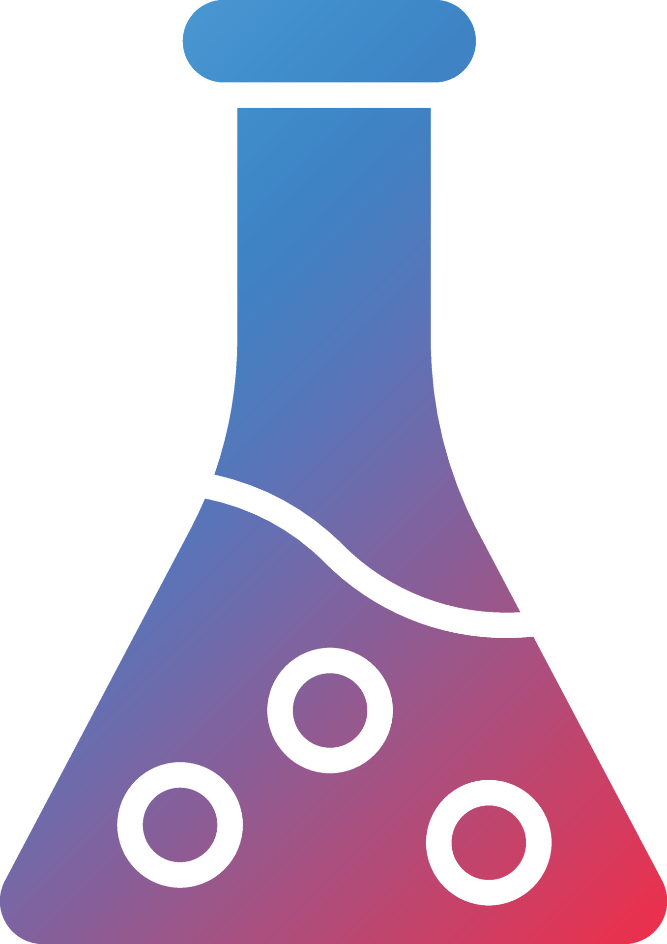 Flask Icon Style 12761545 Vector Art at Vecteezy