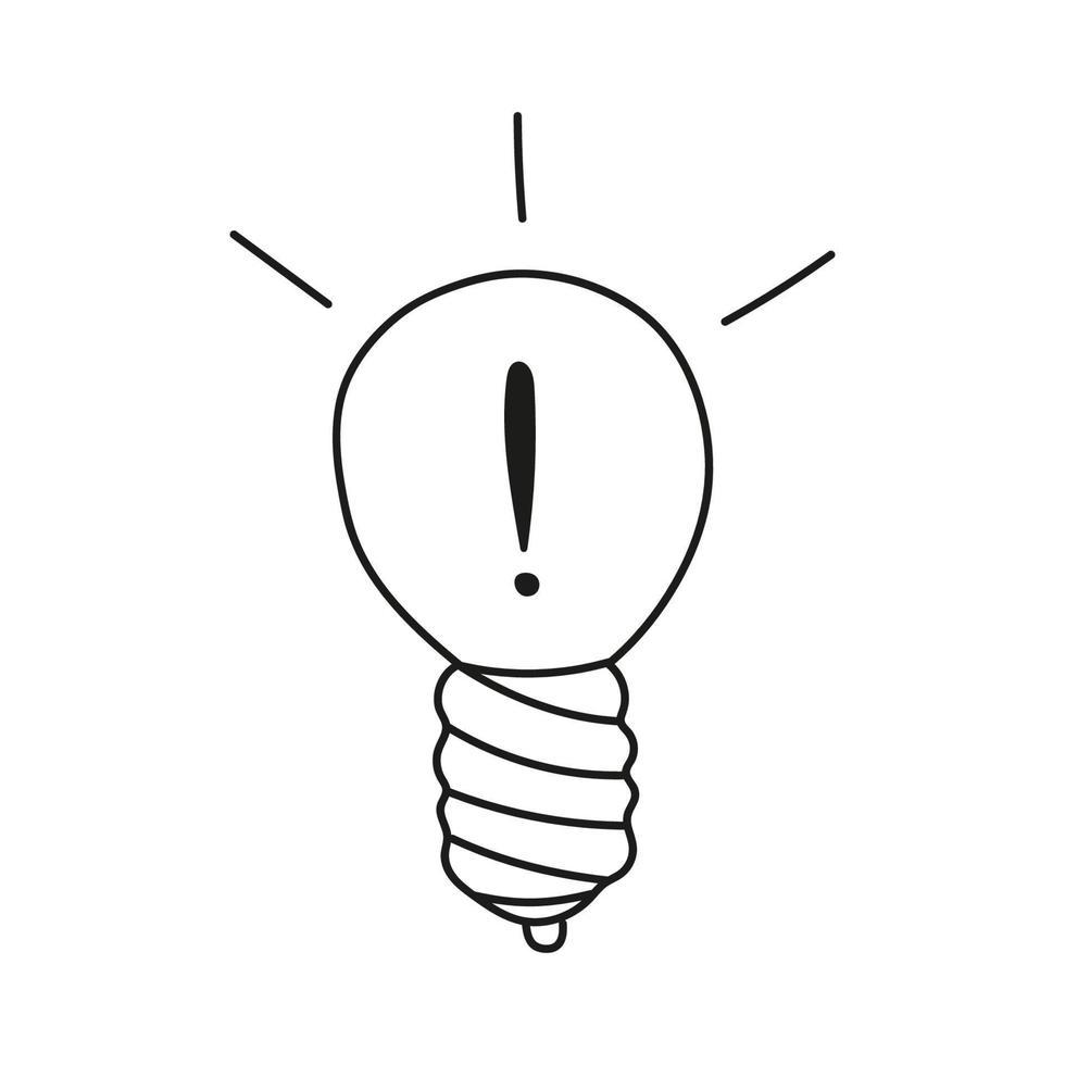 Hand drawn light bulb vector illustration 12764576 Vector Art at Vecteezy Hand drawn light bulb vector illustration 12764576 Vector Art at Vecteezy
