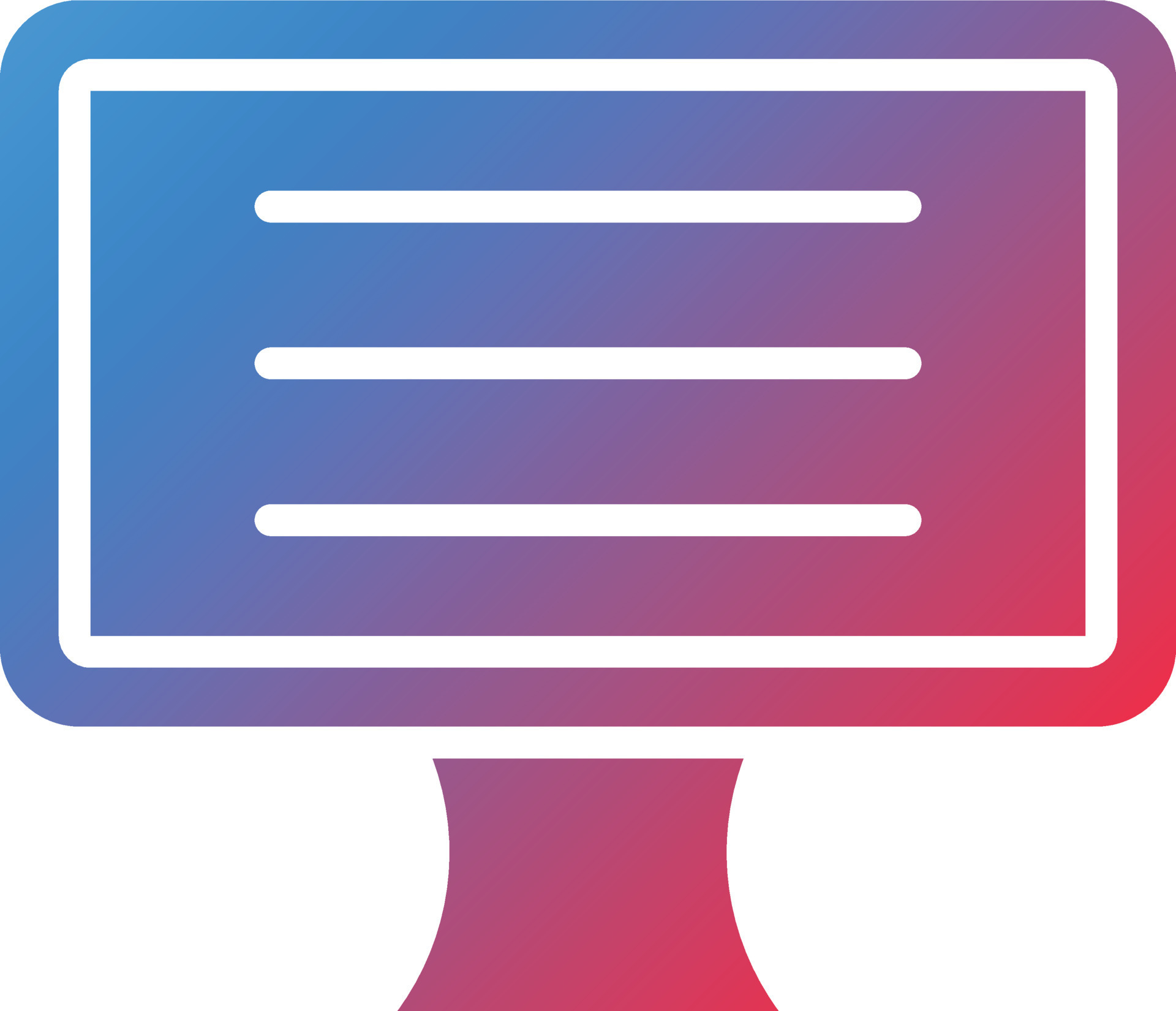 Lcd Icon Style 12764581 Vector Art at Vecteezy