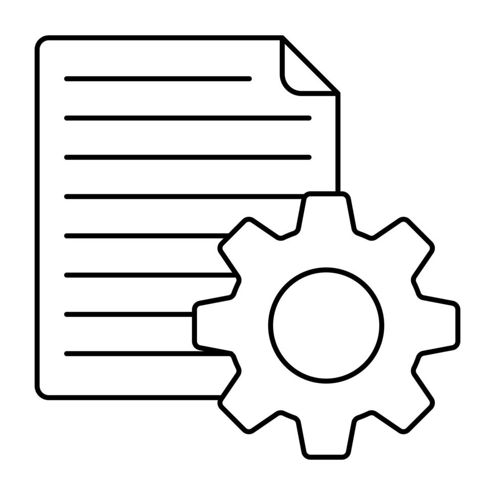 Editable design icon of file setting 12765131 Vector Art at Vecteezy