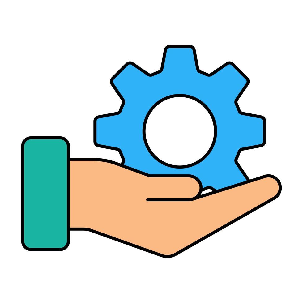 An icon design of service 12765155 Vector Art at Vecteezy