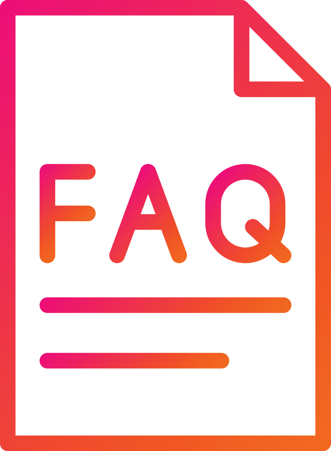 Faq Vector Icon Design Illustration 12766483 Vector Art at Vecteezy