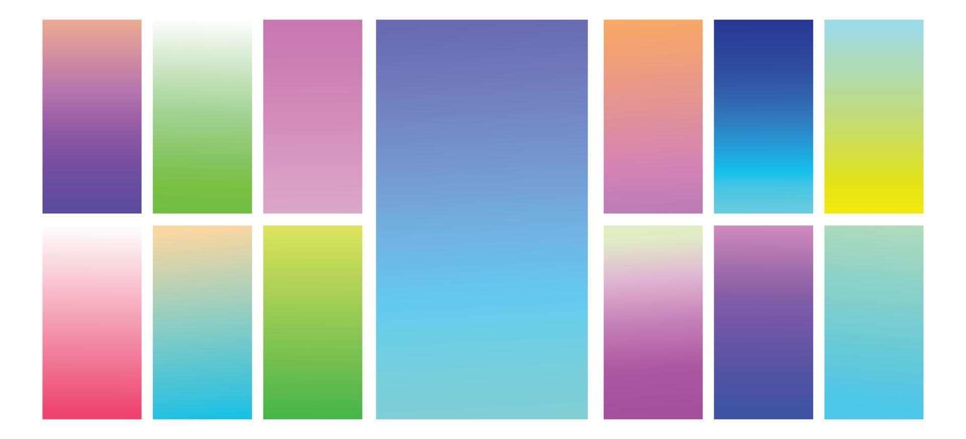Modern Screen vector gradient Background. Vibrant smooth color gradient for Mobile Apps, UI, UX ...