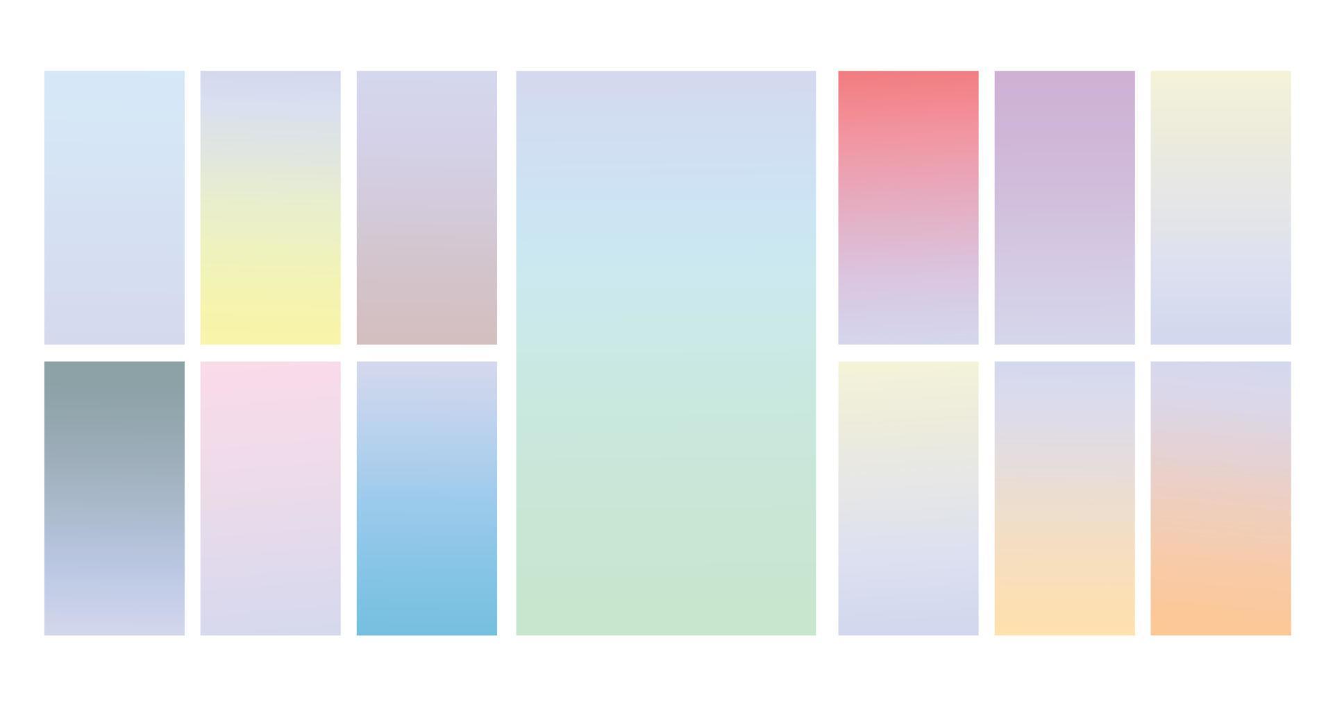 Modern Screen Vector Pastel Gradient Background Vibrant Smooth Soft