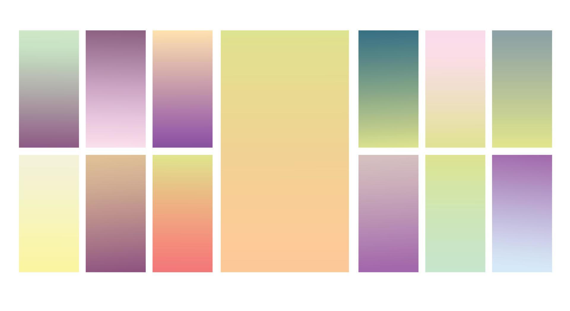 Modern Screen Vector Pastel Gradient Background Vibrant Smooth Soft