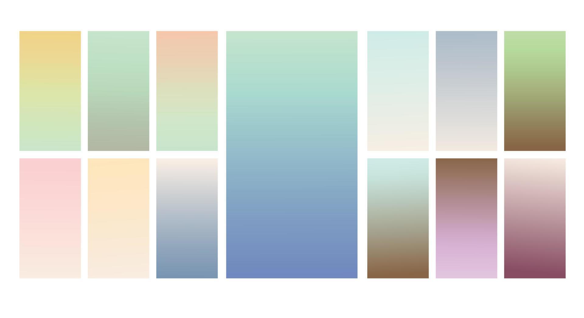Modern Screen Vector Pastel Gradient Background Vibrant Smooth Soft