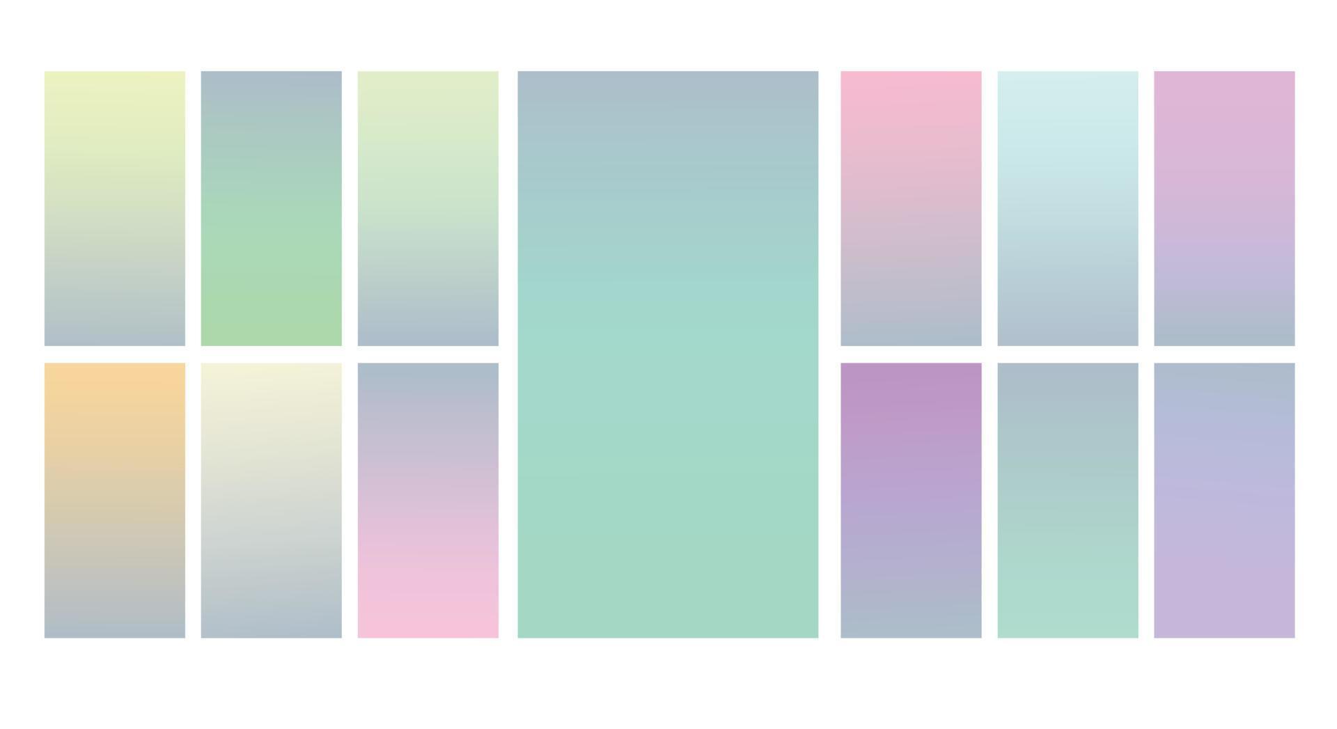 Modern Screen Vector Pastel Gradient Background Vibrant Smooth Soft